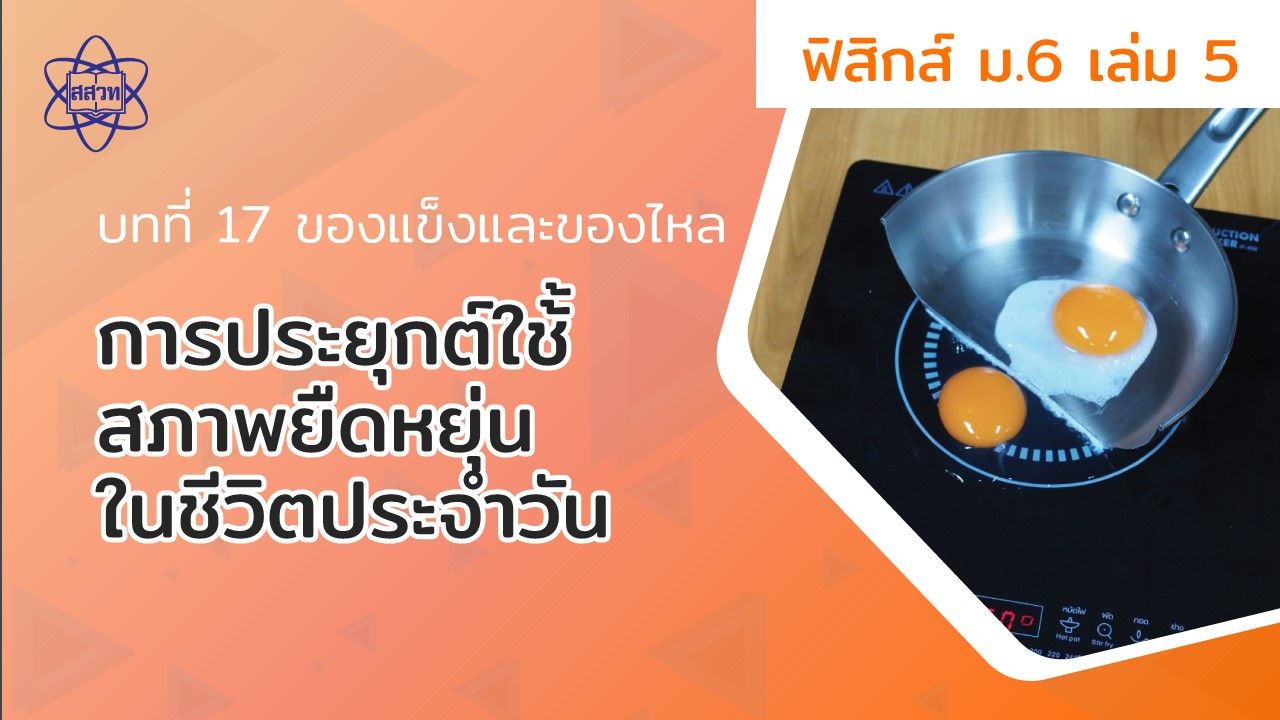 การประยุกต์ใช้้สภาพยืดหยุ่นในชีวิตประจำวัน - My IPST