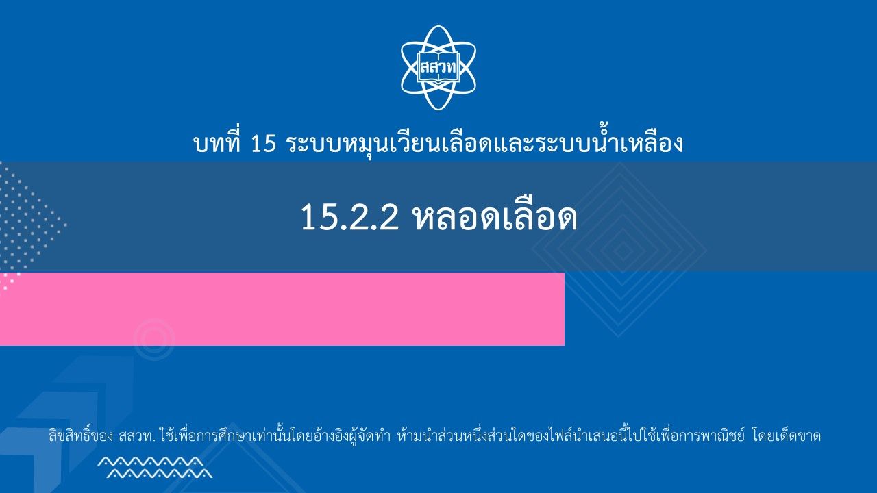 15.2.2 หลอดเลือด - My IPST
